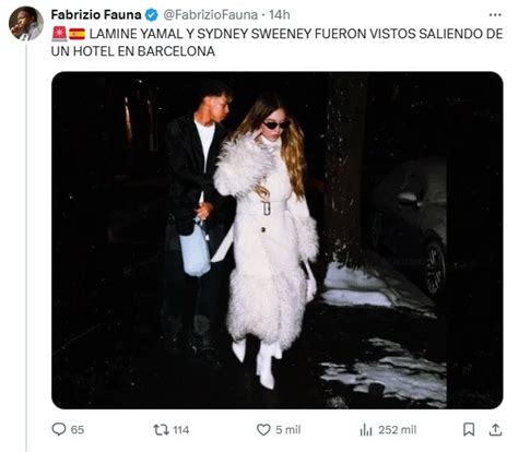 ¿sydney Sweeney Y Lamine Yamal Están Saliendo Circula Una Foto En Redes