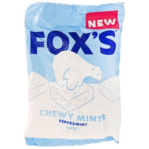 Foxs Chewy Mints Peppermint 100g Blightys British Store