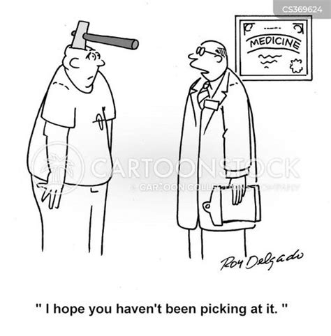 Picking Scabs Cartoons And Comics Funny Pictures From Cartoonstock