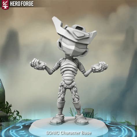 Sonic Character Base R Heroforgeminis