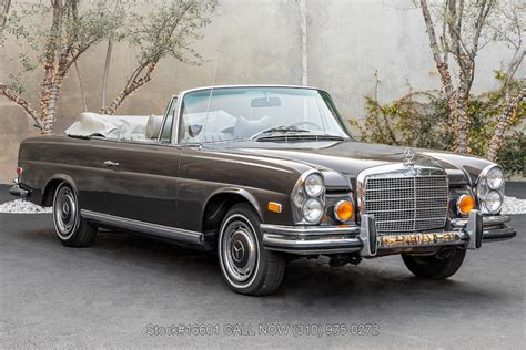 1970 Mercedes Benz 280se Low Grille Cabriolet Beverly Hills Car Club