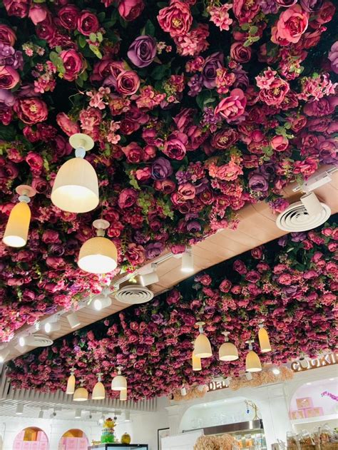 Pin By Vicky On Interior Design Flower Ceiling Flower Arrangements