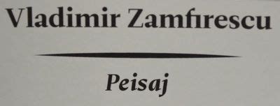 Artindex » Zamfirescu Vladimir Mihai (Mirel)
