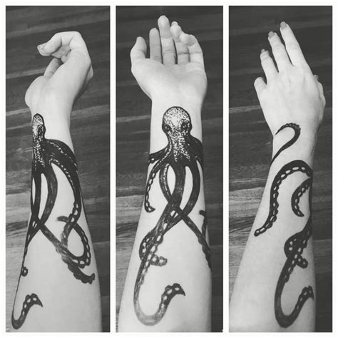 Octopus Tattoo Octopus Tattoo Design Kraken Tattoo Forearm Sleeve