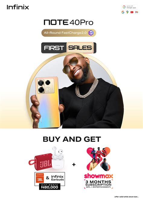 Infinix Nigeria Unveils NOTE 40 Series Redefining Charging Technology