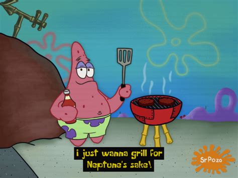 Patrick Grilling Rspongebob