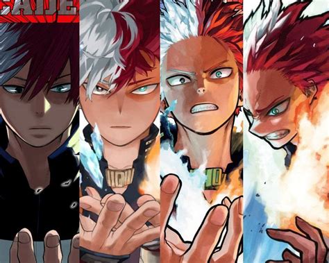 Shoto Todoroki Throughout The Years R Bokunoheroacademia
