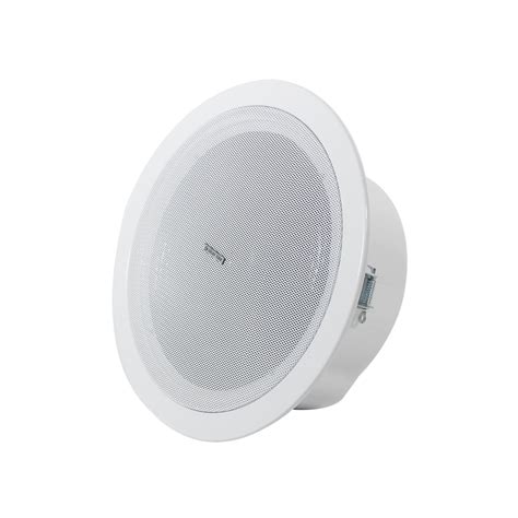 8 Inch Sip Network Interface Poe Ceiling Loudspeaker 30w Metal Ip Network Roof Ceiling Speaker