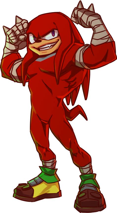 Sonic Boom Knuckles By X0mbi3s On Deviantart