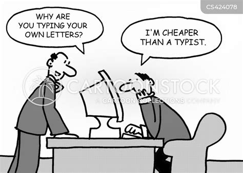 Typing Cartoons And Comics Funny Pictures From Cartoonstock