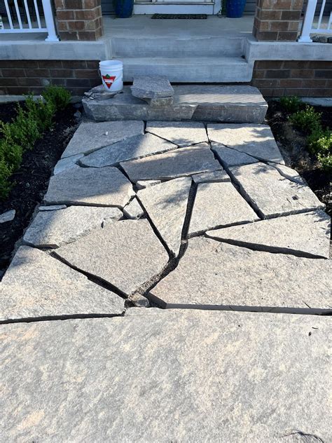 Flagstone Gaps Stone Or Sand Rlandscaping