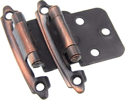 Decobasics Variable Overlay Cabinet Hinges Oil Rubbed Bronze 25 Pairs Sets Pack