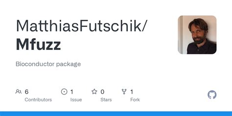 Github Matthiasfutschikmfuzz Bioconductor Package