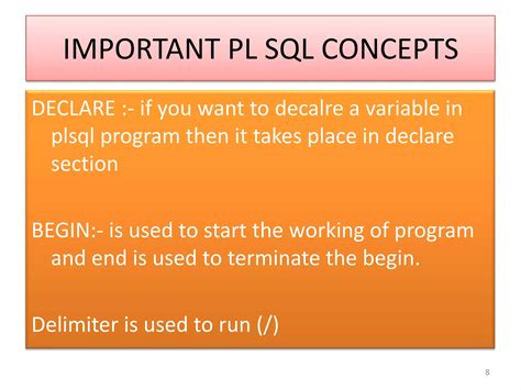 Oracle Pl Sql For Beginners Pptx Databases Computer Software And Applications