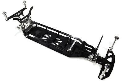 Alloy Chassis And Carbon Fiber Conversion Kit For Team Associated Dr10