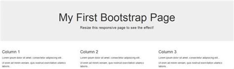 Bootstrap CSS Layout A Page