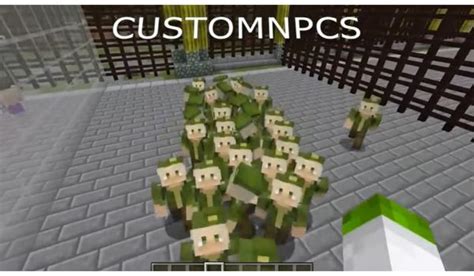 Custom Npcs Mod Para Minecraft 1 12 2 Y 1 7 10 【descargar】