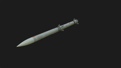 Aim 120 Amraam 3d Model Turbosquid 2382059
