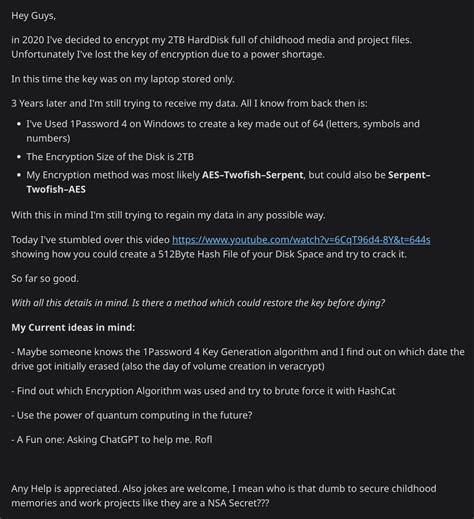 Veracrypt Password Cracking Rhacking