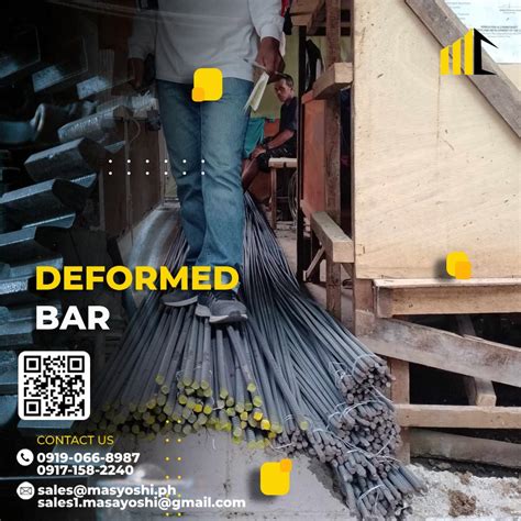 Deformed Bar Rsb G33 10mm X 6m Rebar Rsb Deform Bar