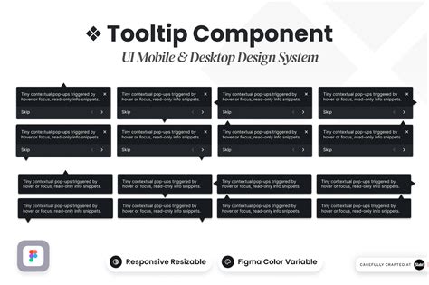 工具提示组件 Ui Mobile Fig 云瑞设计 工具提示组件 Ui Mobile Fig 云瑞设计