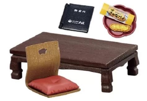 Re Ment Miniatures Japan Seaside Hotel Yunami Onsen Hot Springs Set