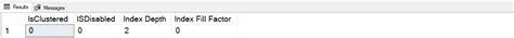 Indexproperty Function In Sql Database