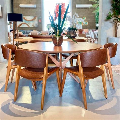 Mesa Redonda Móveis E Decoração De Qualidade Sallar Home