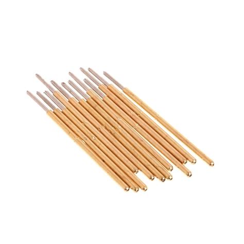 Spring Test Probes 100 Pcs Round For Head Pogo Pin Contact Probe Test