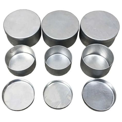 Aluminum Lab Moisture Tin Soil Sample Box Containers