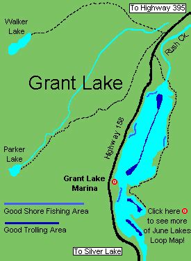 Grant Lake Area Map