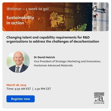 Research Innovation Sustainability Decarbonization Elsevier Engineering Randd