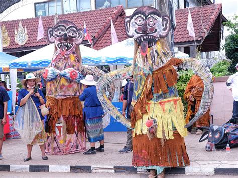 Phi Ta Khon Festival In Thailand Hole In The Donut Travel