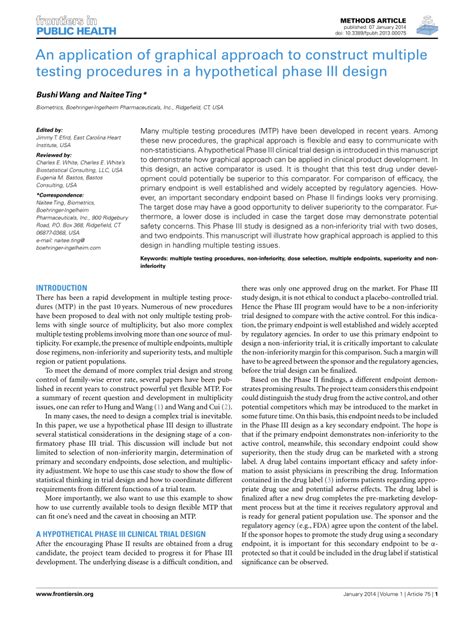 Pdf An Application Of Graphical Approach To Construct Multiple