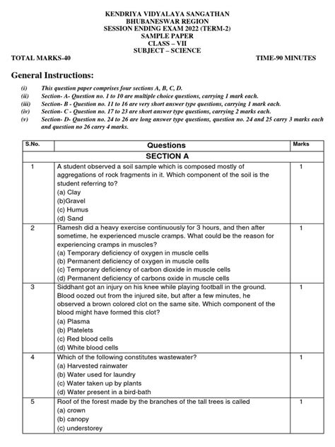 Vii Science Set 2 Pdf