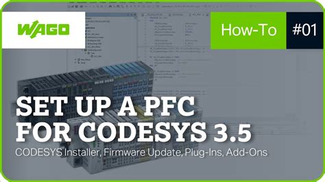 Commissioning Of A Wago Controller For Codesys 35 Codesys Installer