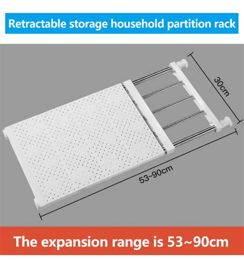 Retractable Storage Household Partition Rack Lazada Ph
