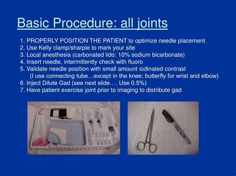 Ppt Basic Joint Injection How To Do It” Powerpoint Presentation Id272764