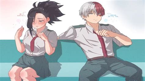 Todoroki And Momo Secret Meeting Lets Stay Together Tonight My
