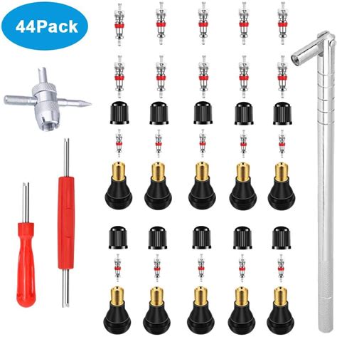 Amazon.com: Riseuvo Valve Stem Puller Installer Tool - 10pcs TR412 Tire Snap in Short Rubber ...