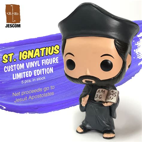 St Ignatius Showing His Cute Jesuit Communications