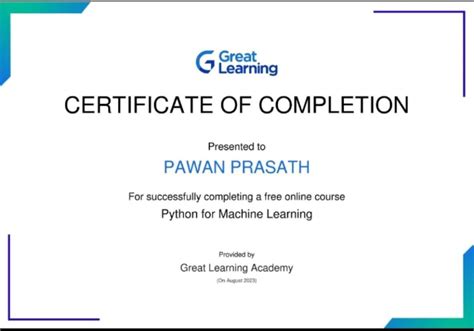 Pawan Prasath On Linkedin Greatlearning