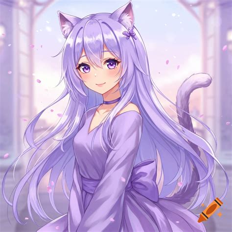 Cat Girl Images Created On Craiyon