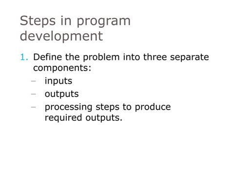 program logic and design ppt programming languages computing