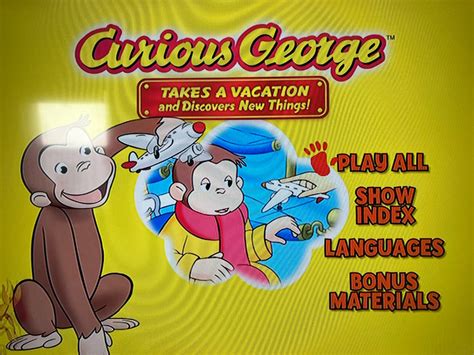 Curious George Dvd Menu 1 By Alexlover366 On Deviantart