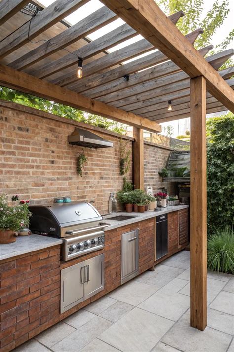 16 Inspiring Outdoor Kitchen Ceiling Ideas