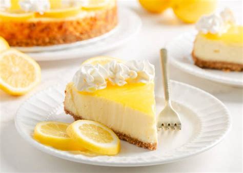 Baked Lemon Cheesecake I Heart Naptime