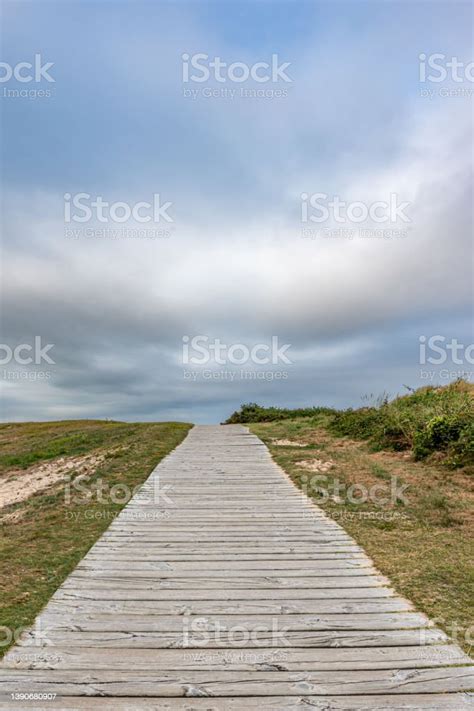 Road And Nature It Is About Wooden Pavement Floor Passage Path Path Or
