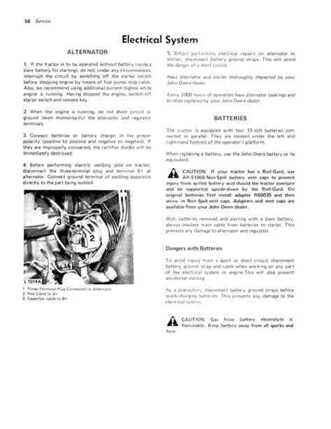 John Deere 2840 Utility Tractor Operators Manual Oml32582