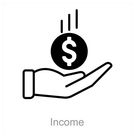 Income And Money Icon Concept 46284340 Vector Art At Vecteezy